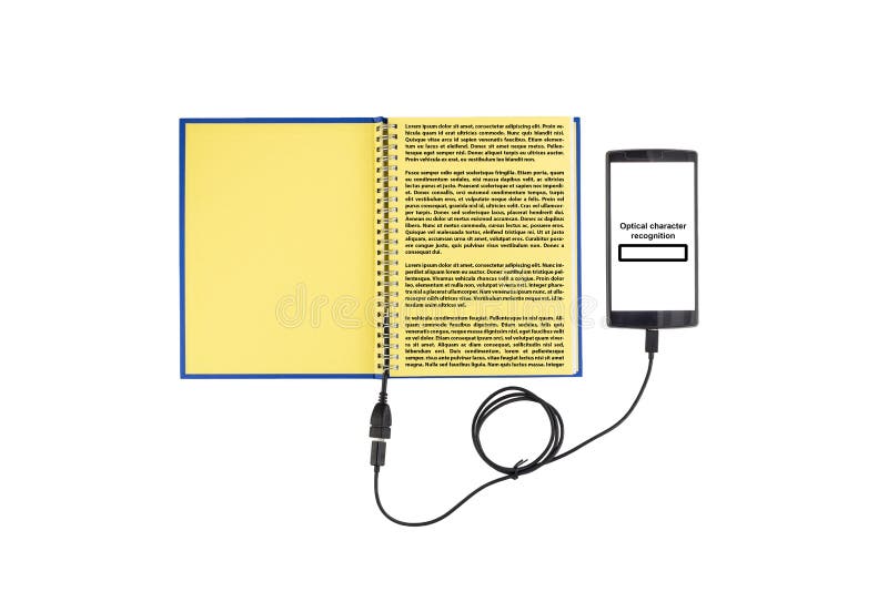 Optical Character Recognition Concept Stock Photo - Image of electronic ...