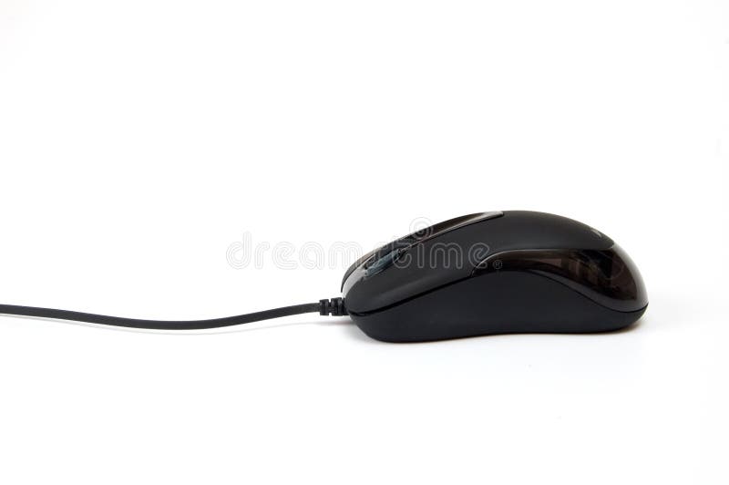 Optical computer mouse stock image. Image of white, isolated - 7334263