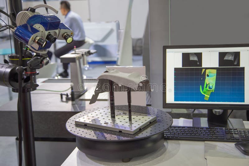 Optical 3D scanner stock image. Image of dimension, object - 154379513