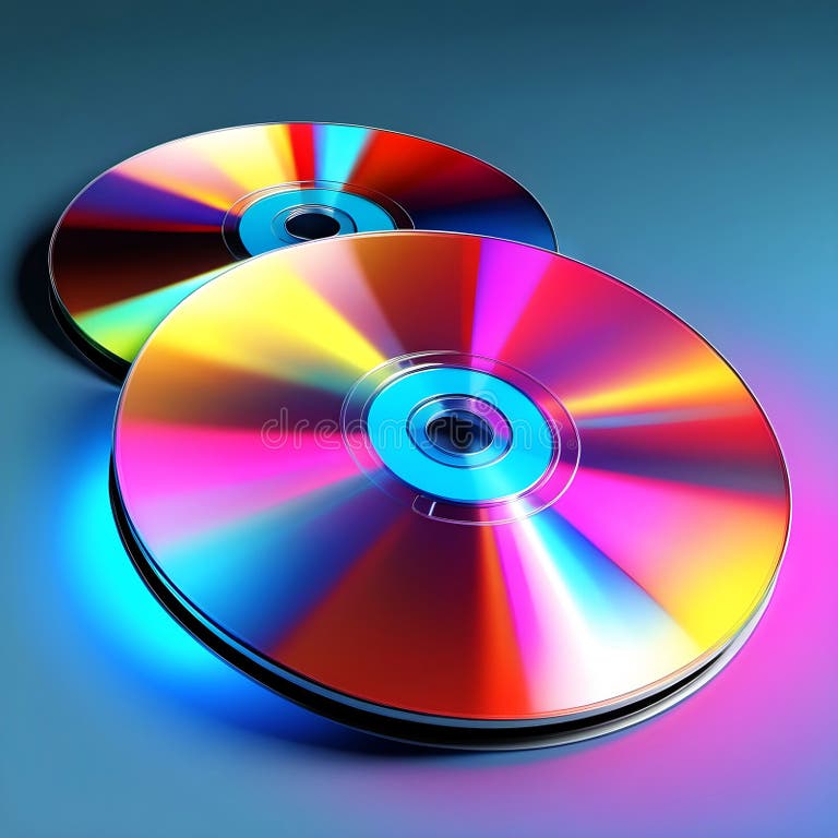 Optical discs CD DVD icon stock illustration. Illustration of ...