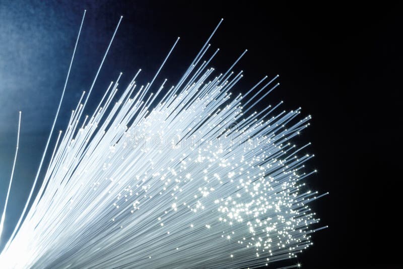 Optical fiber stock photo. Image of lighting, illuminated - 142217668