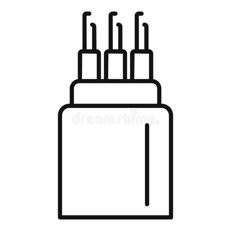 Optical Fiber Cable Connecting and Transferring Data Information Stock ...