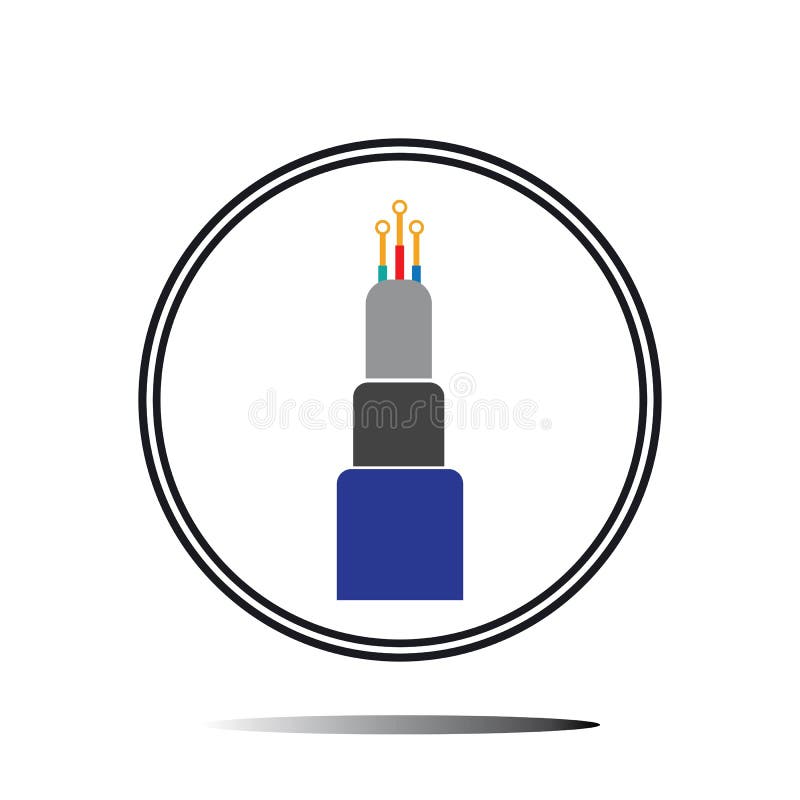 Optical fiber stock vector. Illustration of light, optical - 176198816