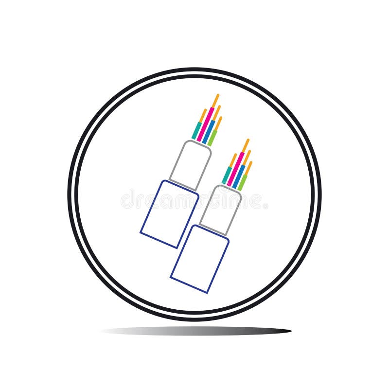 Optical fiber stock vector. Illustration of light, optical - 176198816