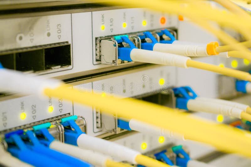 High-speed Data Transfer in a Fiber-optic Network. Communication ...