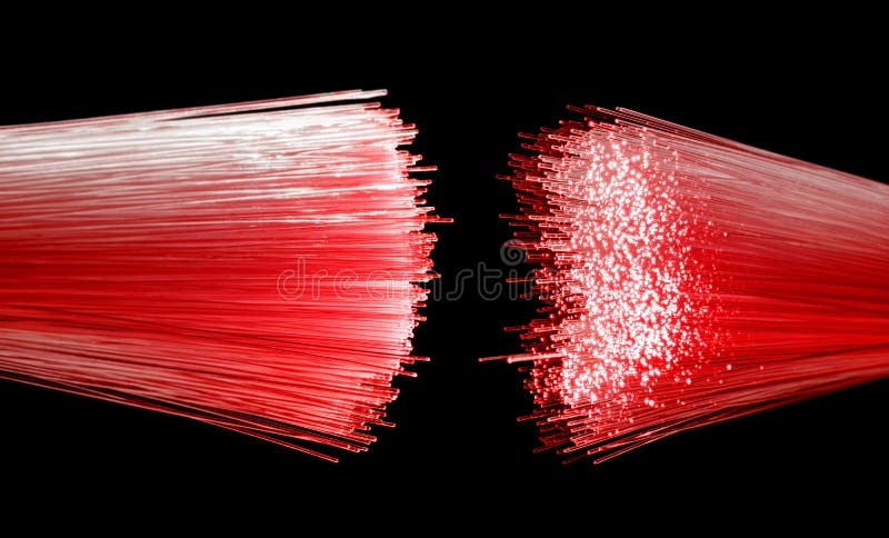 Optical fibers closeup stock photo. Image of fiberoptic - 243601080
