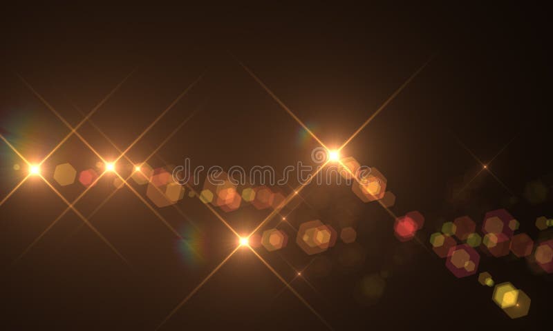 Optical flares stock illustration. Illustration of broadcast - 46846798