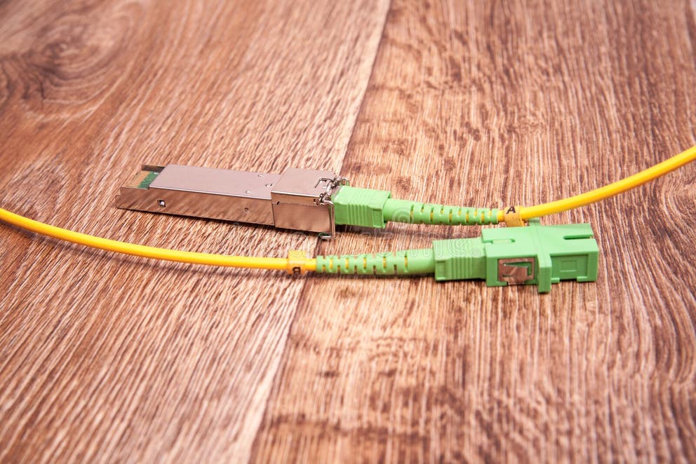 Optical Gigabit SFP Module for Network Stock Image - Image of ...