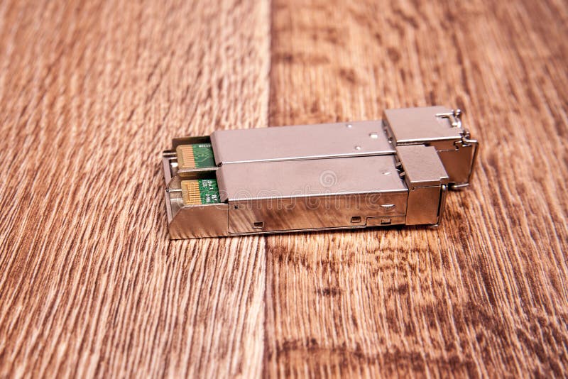 Optical Gigabit SFP Module for Network Stock Photo - Image of ethernet ...