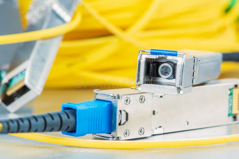 Optical Gigabit SFP Module with Patch Cord Cable for it Network Stock ...