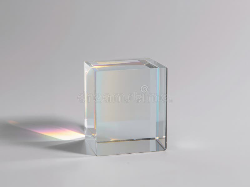 315 Glass Cube Refraction Rainbow Spectrum Light Stock Photos - Free ...