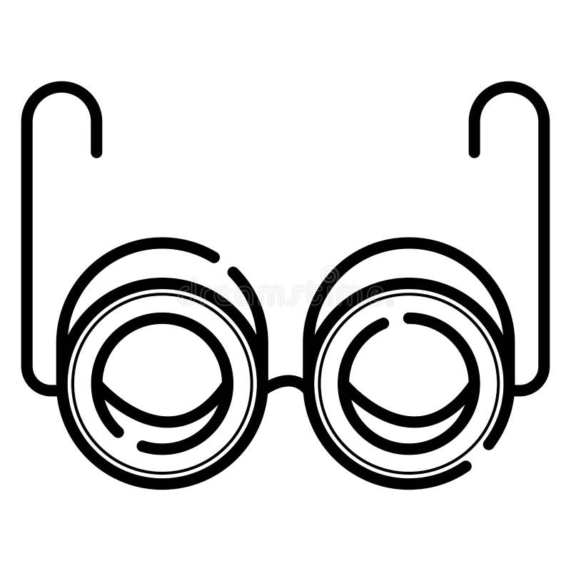 Optical glasses icon stock illustration. Illustration of modem - 147820350