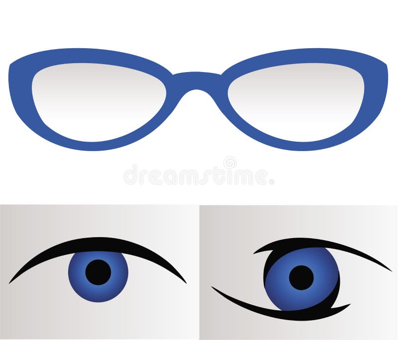 Optical - Glasses, lenses. stock vector. Illustration of abstract ...