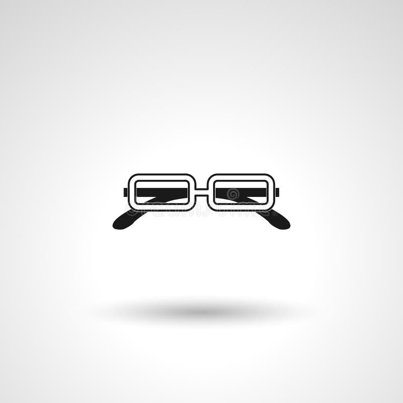 Optical Glasses Sign. Optical Glasses Isolated Simple Icon Stock Vector ...