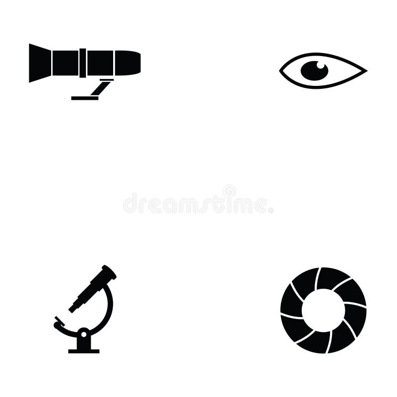 Optical Icon In Trendy Design Style. Optical Icon Isolated On White ...