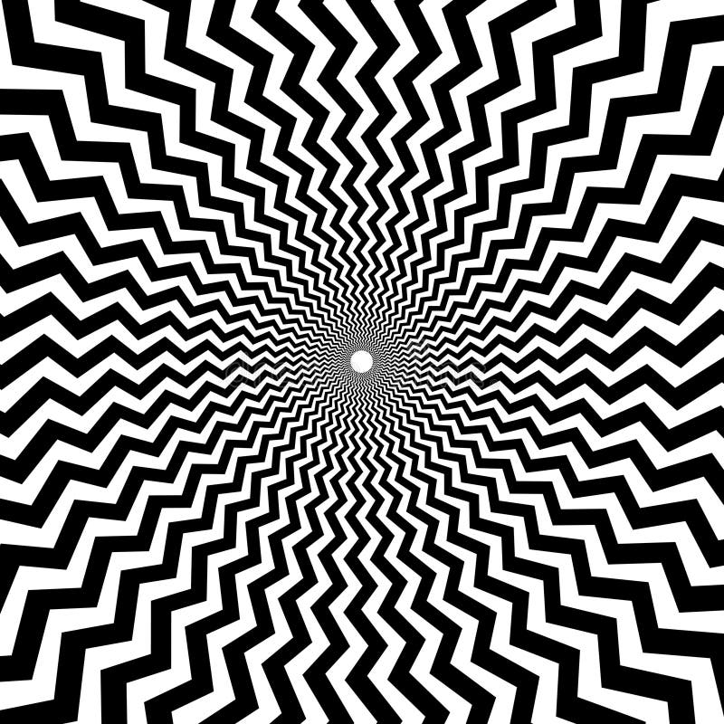 Distorted Radial White Line Pattern Stock Illustrations – 140 Distorted ...