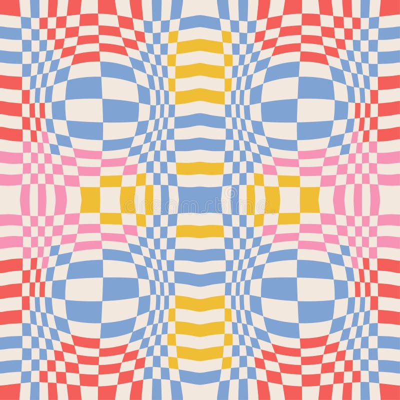Psychedelic Checkered Pattern Stock Illustrations – 2,192 Psychedelic ...