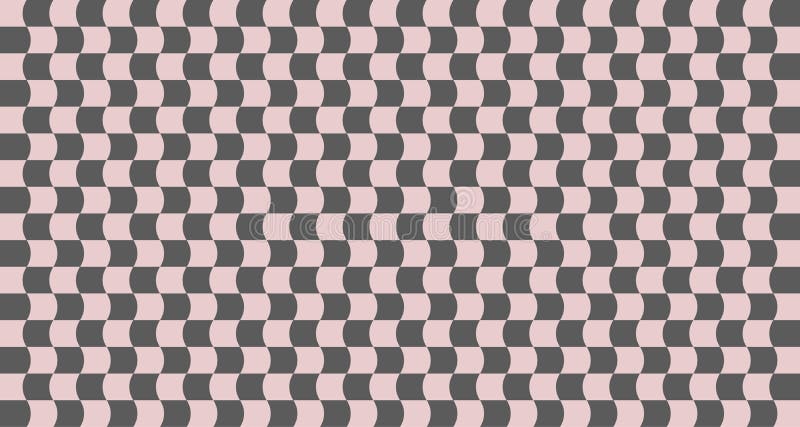 Optical Illusion. Distorted Chessboard Stock Vector - Illustration of ...