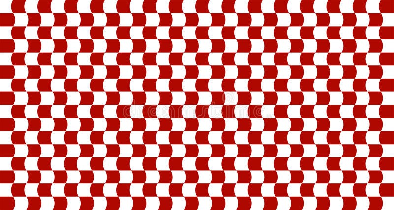 Optical Illusion. Distorted Chessboard Stock Vector - Illustration of ...