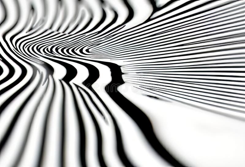 Optical Illusion Employing Visual Tricks To Create an Illusion O Stock ...