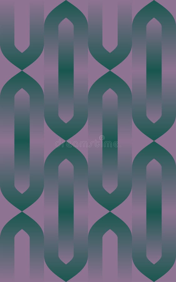 Optical Illusion Geometric Gradient Seamless Vector Pattern Stock ...
