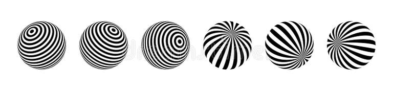 Iluzie Optică a Pachetului Global. Stock Vector - Ilustrare din obiect ...