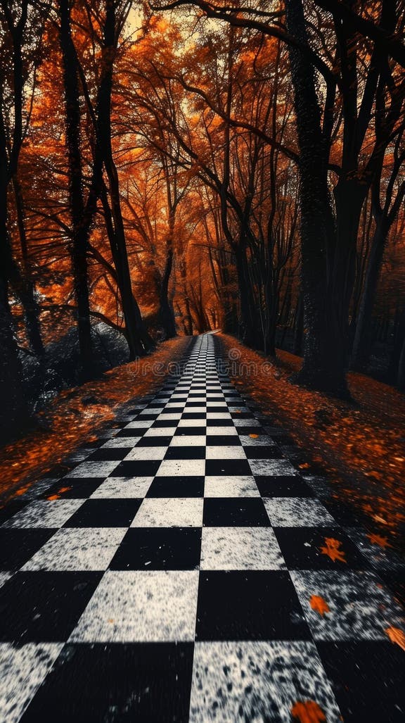 Optical Illusion with Halloween Ghost Paths Stock Illustration ...
