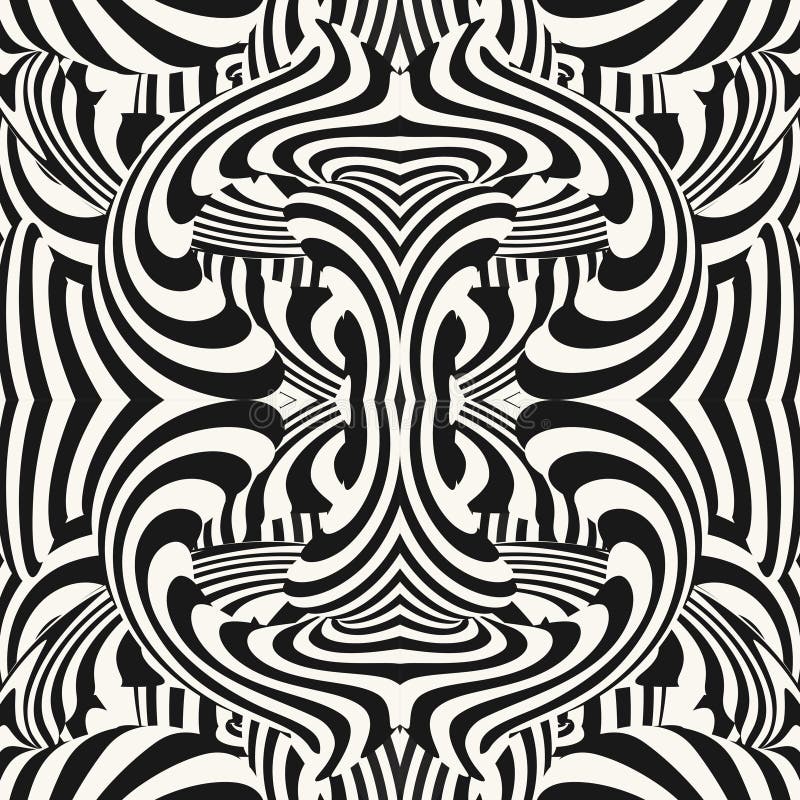 Optical Illusion Illustration Stock Vector - Illustration of ornament ...