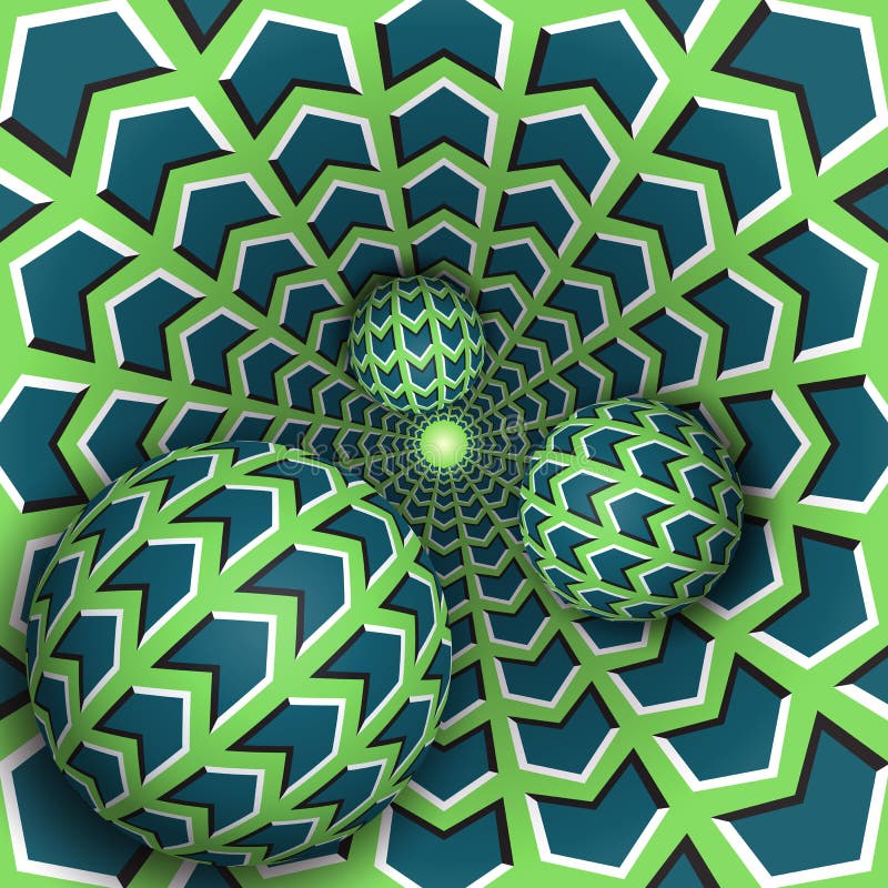 Two Balls are Moving in Hole. 3d Objects of Infinity Symbols Pattern ...