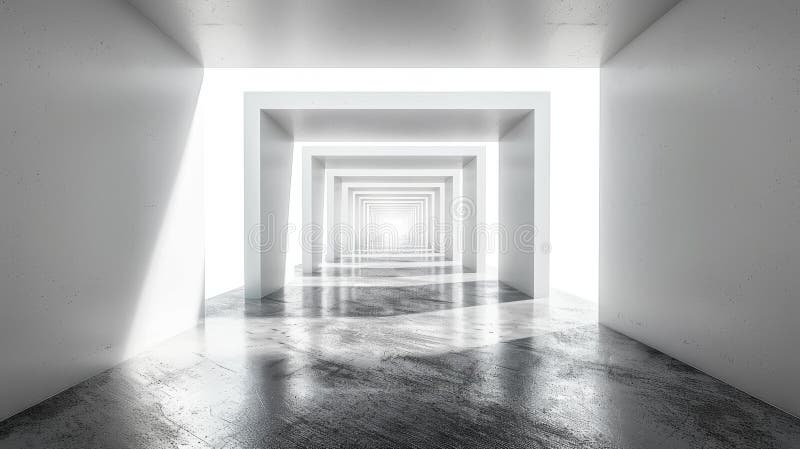 An Optical Illusion Mirror Creates the Appearance of an Infinite ...