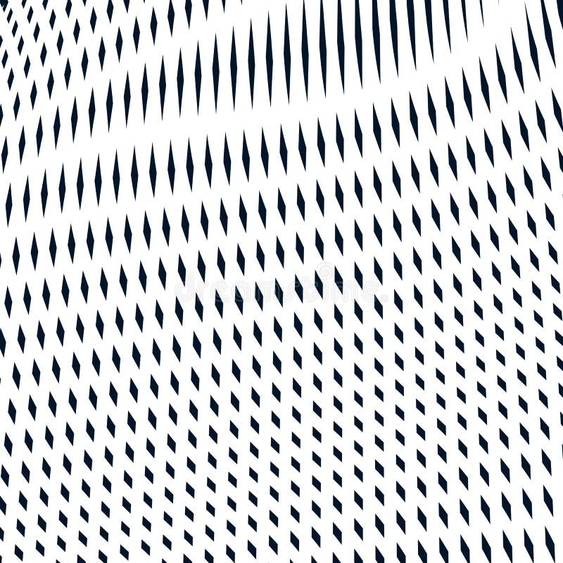 Optical Illusion, Moire Background, Abstract Lined Monochrome Vetor ...