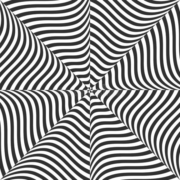 Optical Illusion Octagon Abstract Background Stock Vector ...