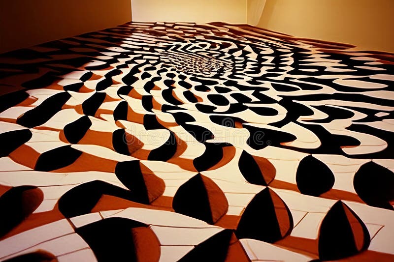 Optical Illusion Patterns that Play with Perception Making the D Stock ...
