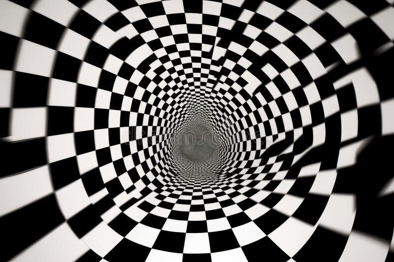 Optical Illusion, with the Perception of Motion or Change in a Still ...