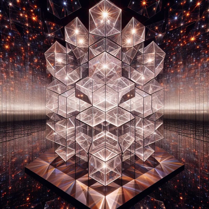 186 103. Optical Illusion Prism Installation_ an Installation M Stock ...