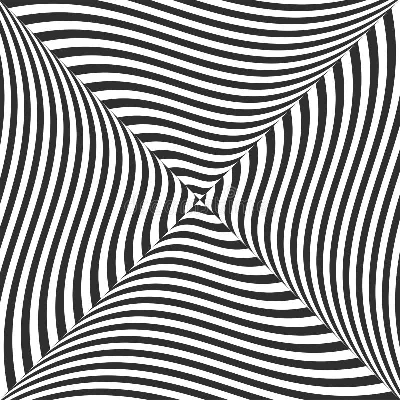 Optical Illusion Rectangular Abstract Pattern Stock Vector ...