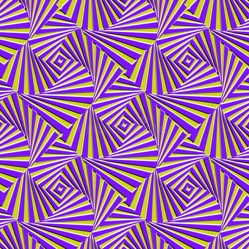 Optical Illusion Seamless Pattern. Moving Visual Hypnotic Stock Vector ... Optical Illusion Seamless Pattern. Moving Visual Hypnotic Stock Vector ...