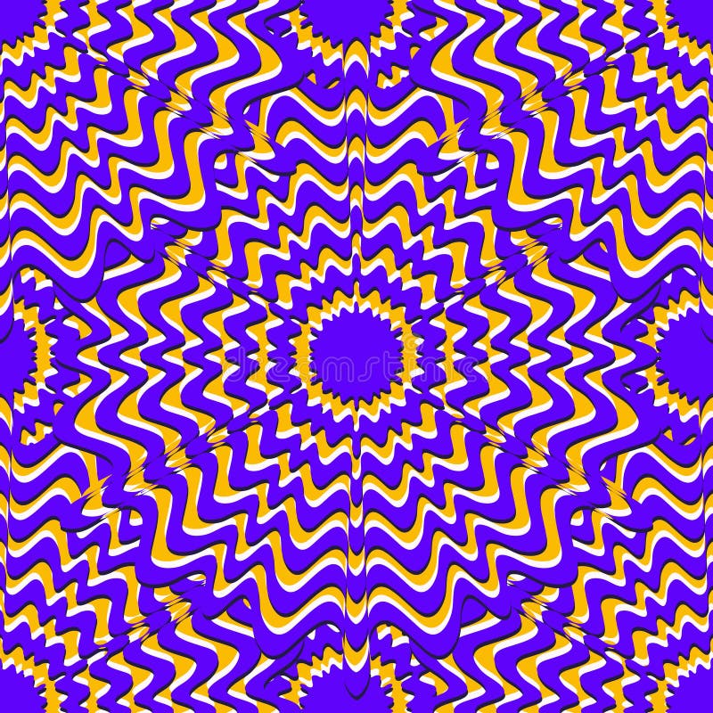 Optical Illusion Seamless Pattern. Moving Visual Hypnotic Stock ... Optical Illusion Seamless Pattern. Moving Visual Hypnotic Stock ...