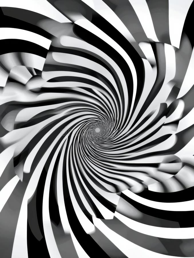 Optical Illusion Spiral Design Creates a Mesmerizing Visual Experience ...