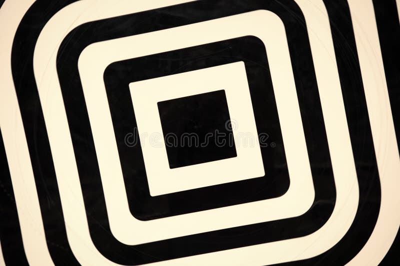 Optical Illusion of Square. Abstract Geometrical Background ...