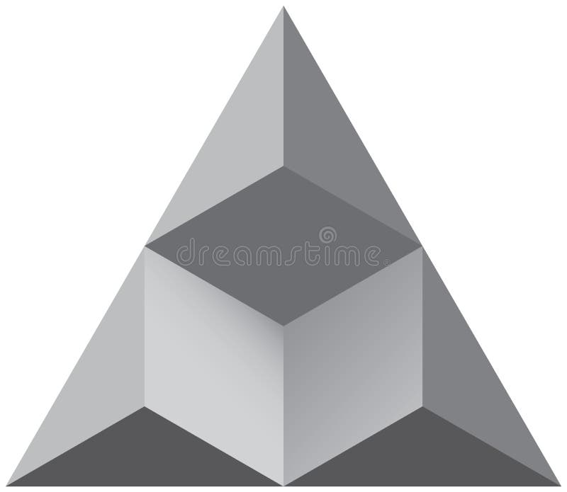 Optical illusion stock vector. Illustration of spacial - 222491254