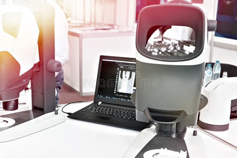 Optical Inspection Systems Modern Technology Stock Photo - Image of ...