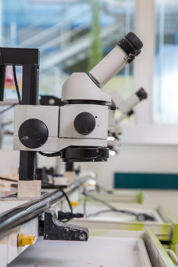 Optical Instruments of Control Stock Image - Image of hall, doctor ...