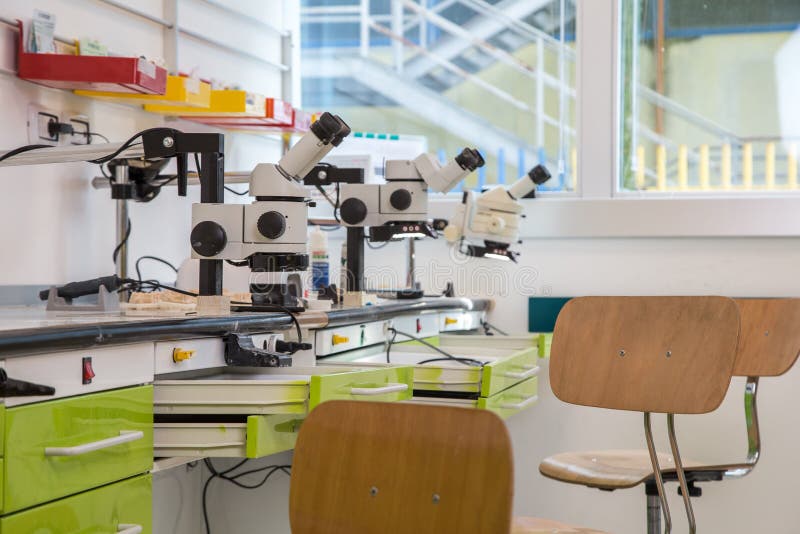 Optical Instruments of Control Stock Photo - Image of medical, hall ...