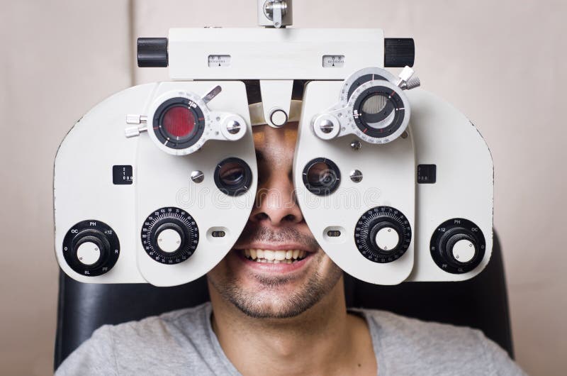 Optical lab stock image. Image of diopter, modern, ophthalmologist ...