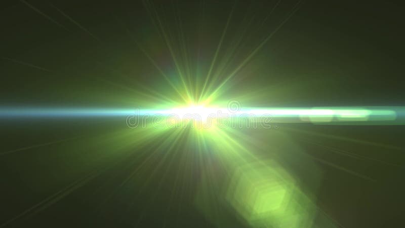 Optical Lens Flare Effect, 4K Light Ray, High Quality and Realistic. a ...
