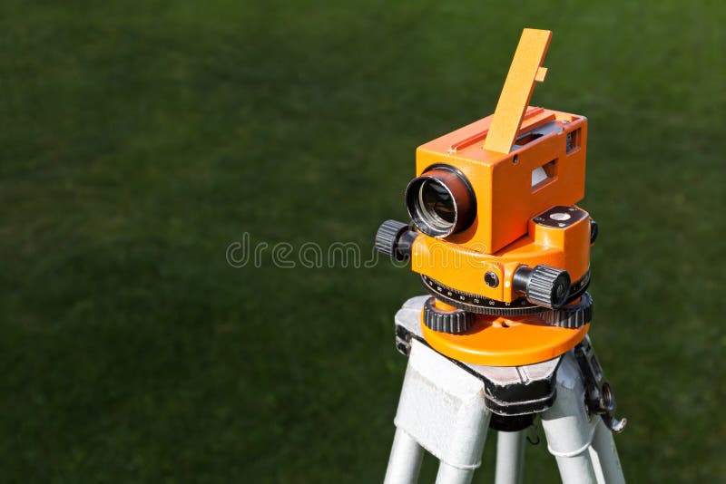 Optical level stock photo. Image of accuracy, summer - 42015980