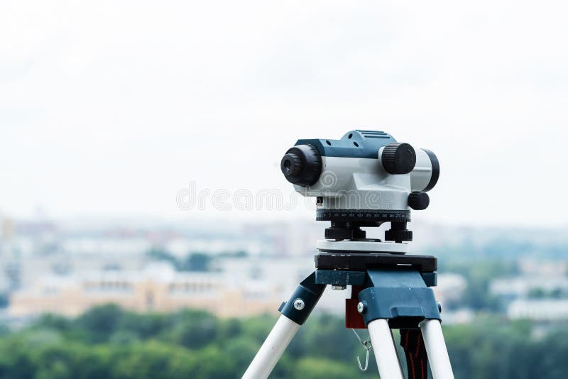 Optical Level with Direct Visor. a Tool for Carrying Out Geodetic Work ...