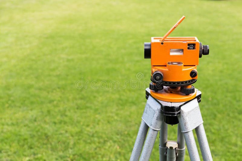 Optical level stock photo. Image of accuracy, summer - 42015980