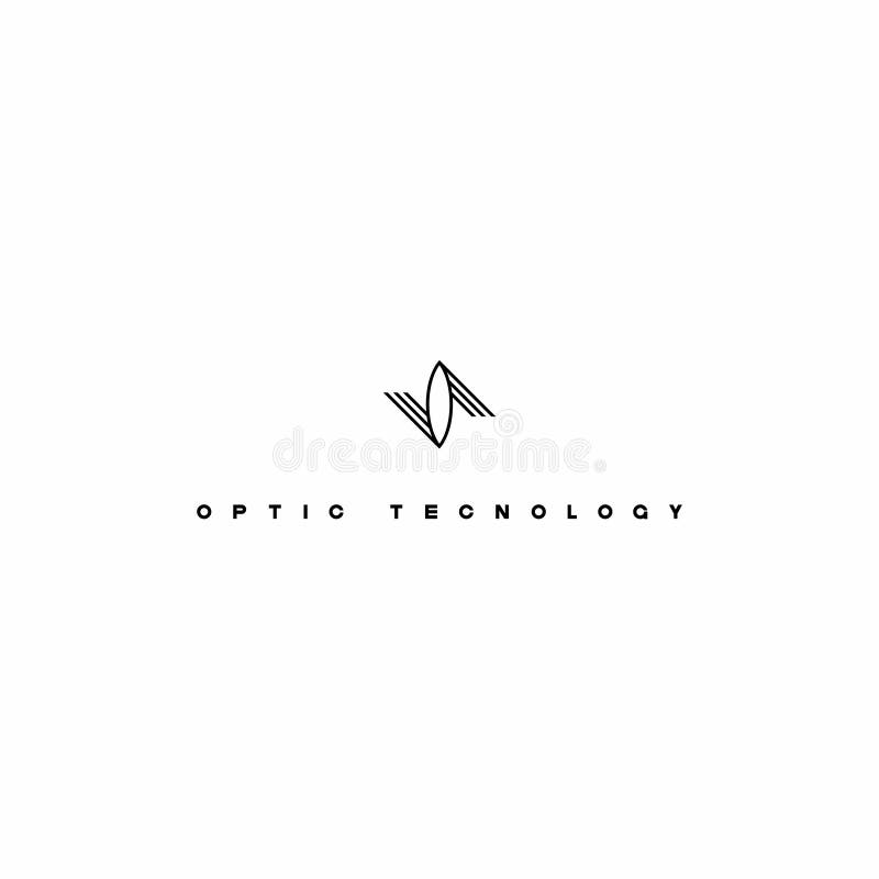 Optical Logo stock vector. Illustration of template - 247340998